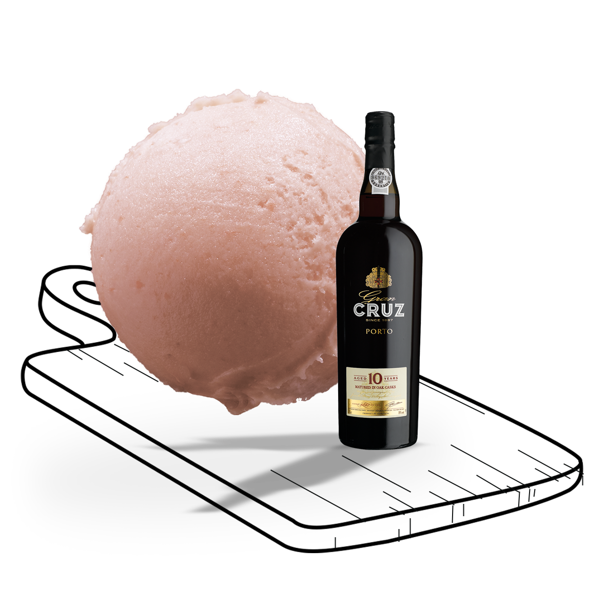 Porto 10 Ans - Glaces des Alpes - Maitre Artisan Glacier