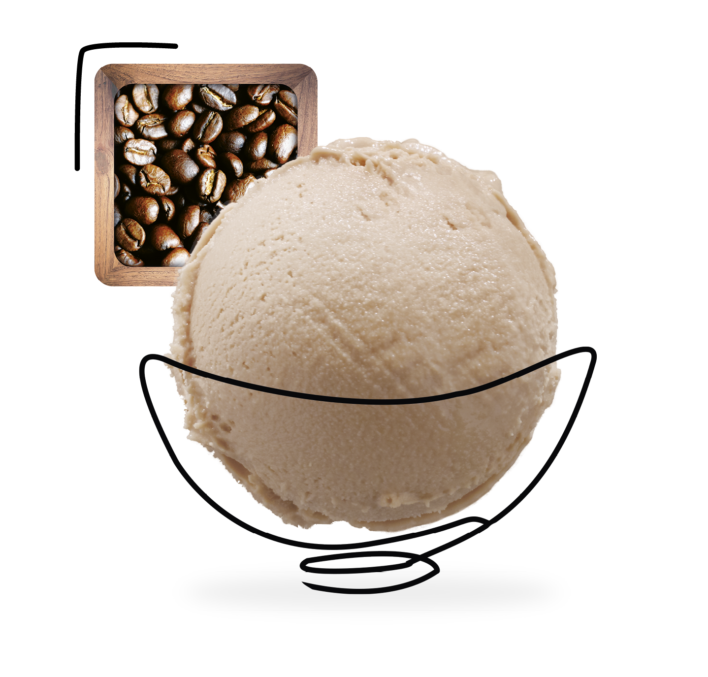 Café - Glaces des Alpes - Maitre Artisan Glacier