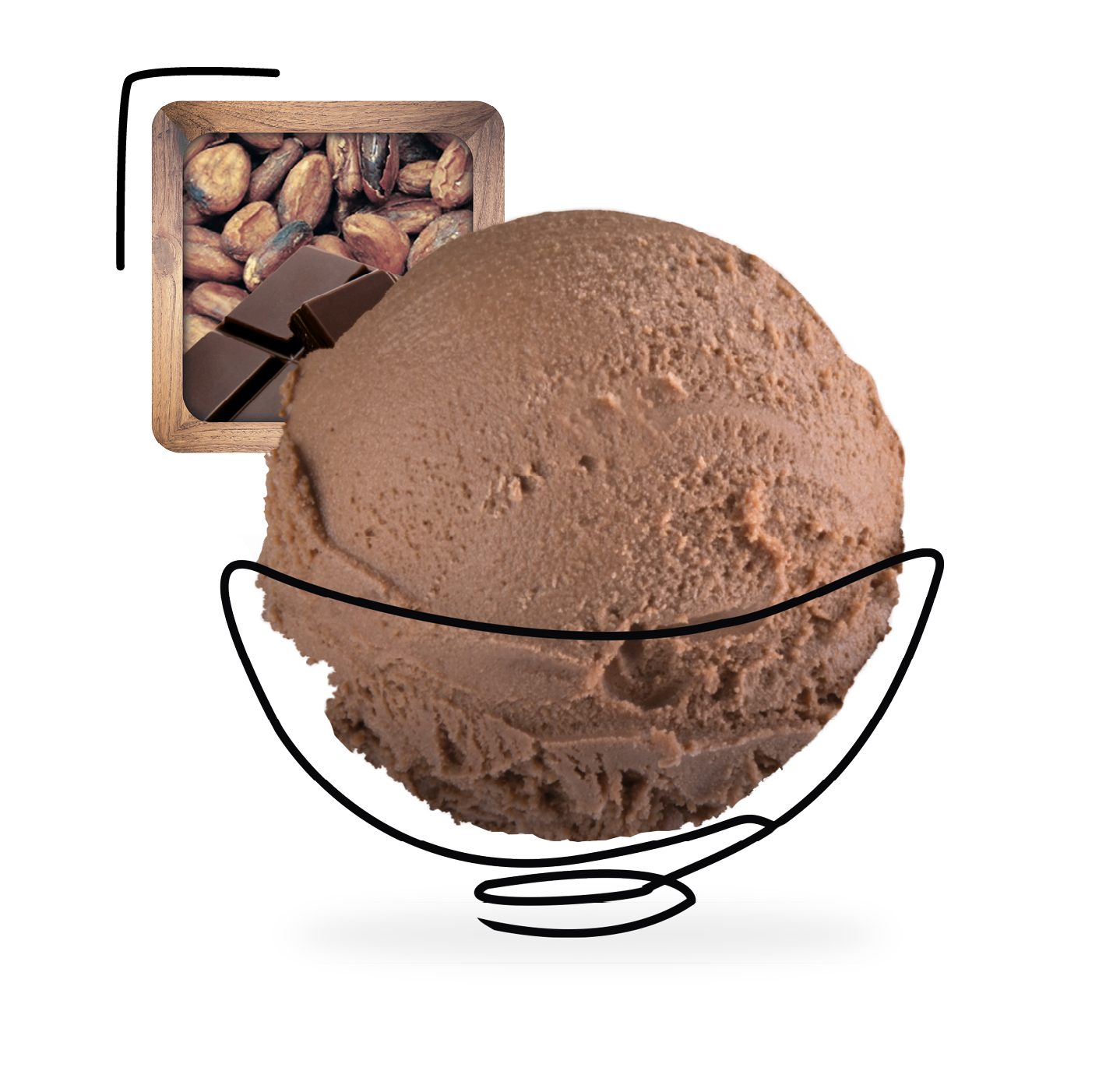 Chocolat Alto el Sol du Pérou - Glaces des Alpes - Maitre Artisan Glacier